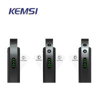 China Card Swiping Gym Turnstile Facial Recognition Wing Gate Turnstile for sale
