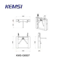 China Waterproof Outdoor Turnstile Gate Access Control  With Brushless Motor for sale