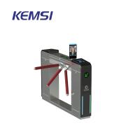China Automatic Reset Apartment Access Control Facial Recognition Turnstile Anti Tailgating for sale