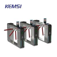 China Automatic Reset Apartment Access Control Facial Recognition Turnstile Anti Tailgating for sale