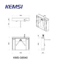 China Stadium Tripod Turnstile Gate Anti Tailgating Anti Crash 3 Arm Turnstile for sale