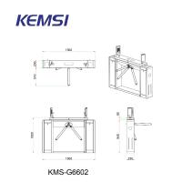 China Scenic Spot Ticketing Management Tripod Turnstile Barrier Gate for sale