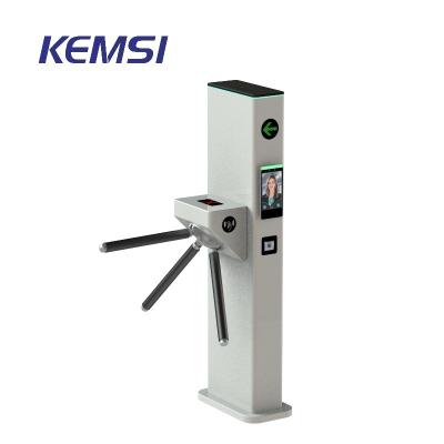 China Automatic Tripod Turnstile Gate 50W Multi Channel Tripod Security Gates for sale