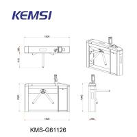 China Community Entrance Tripod Barrier Gate , Tripod Barriers For Access Control for sale