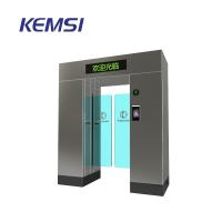 China Community Entrance Security Turnstile Gate Anti Tailgating Full Height Sliding Turnstile Gate for sale