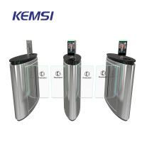 China Scenic Area Pedestrian Turnstile Gate 0.5 Seconds Opening Stainless Steel Sliding Turnstile for sale