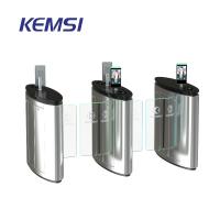 China Scenic Area Pedestrian Turnstile Gate 0.5 Seconds Opening Stainless Steel Sliding Turnstile for sale