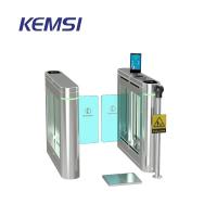 China ESD One Stop Efficient Passage Swing Gate Turnstile for sale