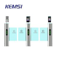 China Visitor Registration QR Code And Facial Recognition Entrance Management Swing Gate Turnstile for sale