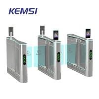 China Visitor Registration QR Code And Facial Recognition Entrance Management Swing Gate Turnstile for sale