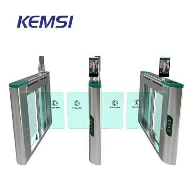 China Swing Gate Turnstile For Office Building Entrance Attendance Management System for sale