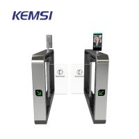 China Swing Gate Turnstile For Exhibition Hall Visitor Counting System for sale