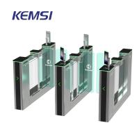 China Office Building QR Code And Facial Recognition Visitor Swing Gate turnstile for sale