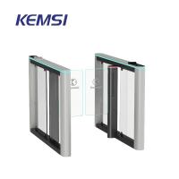 China Waist High Fast Speed Gate Turnstile Biometric Access Control Convenience Settings   for sale