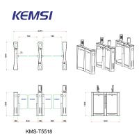 China Speed Gate For Apartment Entrance Access Control System With Facial Recognition for sale