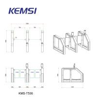China Multi Identification Technology Security Access Speed Gate for sale