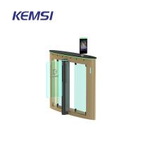 China 304 Stainless Steel Speed Gate Turnstile 100W With Biometric / Card Reading Functions for sale