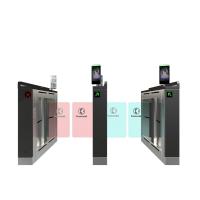 China Face Recognition Swing Turnstile Gate RFID Access Control Swing Barrier Manufacturer for sale