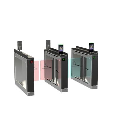 China Face Recognition Swing Turnstile Gate RFID Access Control Swing Barrier Manufacturer for sale
