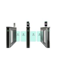 China Slim Glass Swing Turnstile Gate Intelligent Speed Gate for Pedestrian Access Control for sale