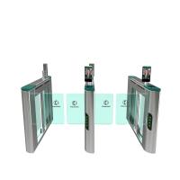 China Smart Glass Swing Turnstile Gate High-Speed Pedestrian Access Control Solution for sale