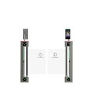 China Face Recognition Swing Barrier Gate Intelligent Speed Gate Access Control System for sale