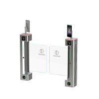 China Face Recognition Swing Barrier Gate Intelligent Speed Gate Access Control System for sale
