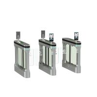 China Luxury Optical Swing Barrier Gate With Face Recognition Smart Pedestrian Access Control for sale