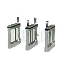China Luxury Optical Swing Barrier Gate With Face Recognition Smart Pedestrian Access Control for sale
