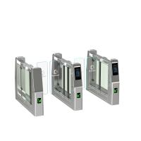 China Slim Swing Barrier Gate With Face Recognition Smart Speed Gate Access Control for sale