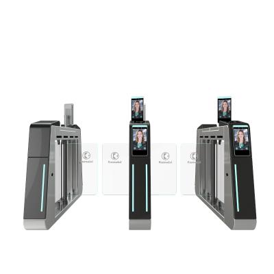China Speed Gate Turnstile Intelligent Swing Barrier Gate with Face Recognition & RFID Access Control for sale