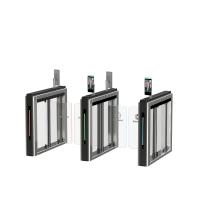 China Smart Speed Gate Turnstile Slim Swing Barrier Gate with Face Recognition & RFID Access Control for sale