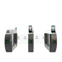 China Luxury Speed Gate Turnstile Intelligent Swing Barrier Gate with Face Recognition & RFID Access Contro for sale