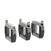 China Luxury Speed Gate Turnstile Intelligent Swing Barrier Gate with Face Recognition & RFID Access Contro for sale