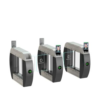 China Luxury Speed Gate Turnstile Intelligent Swing Barrier Gate with Face Recognition & RFID Access Contro for sale
