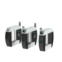 China Luxury Speed Gate Turnstile Intelligent Swing Barrier Gate with Face Recognition & RFID Access Contro for sale