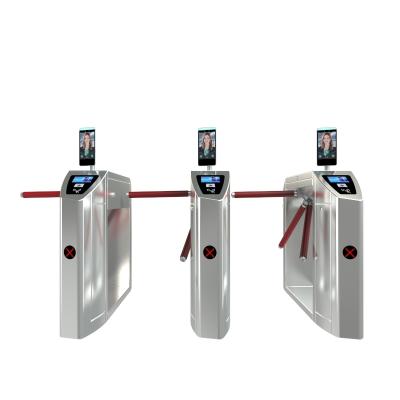 China Intelligent Tripod Turnstile Gate RFID, QR Code & Face Recognition Access Control for sale