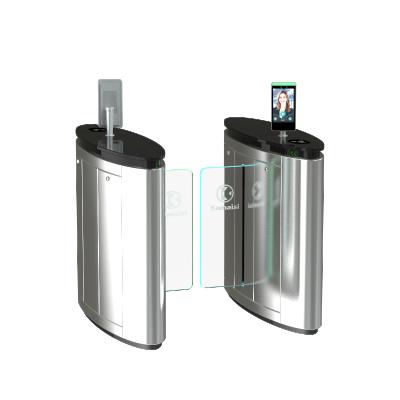 China Curved Sliding Gate Turnstile Premium Speed Gate for Intelligent Pedestrian Access Control for sale