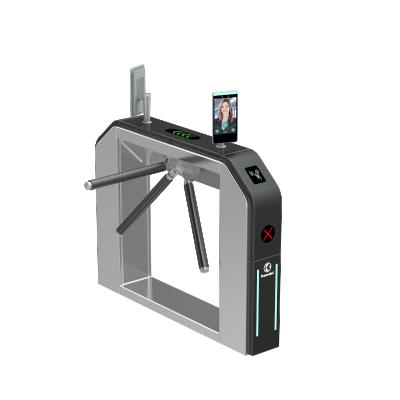 China Tripod Turnstile with People Counter for Science Museum – Access Control Gate with Visitor Counting for sale