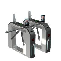 China Tripod Turnstile with People Counter for Science Museum – Access Control Gate with Visitor Counting for sale
