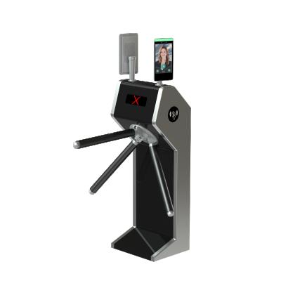 China 304 Stainless Steel Tripod Turnstile for Stadium – Weatherproof & Sun-Resistant Outdoor Access Gate for sale