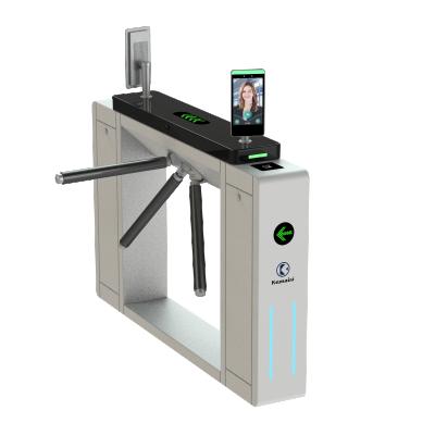 China TCP/IP Tripod Turnstile with Appointment System & Anti-Tailgating for Museum Access Control for sale