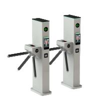 China IR Sensor Anti-Tailgating Tripod Turnstile for Science Museum with Visitor Appointment System for sale