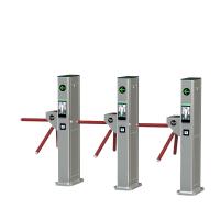 China IR Sensor Anti-Tailgating Tripod Turnstile for Science Museum with Visitor Appointment System for sale