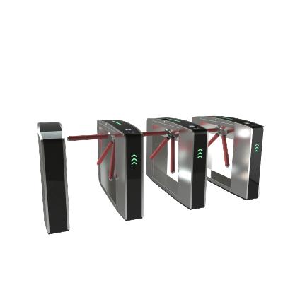 China 304 Stainless Steel QR Code Tripod Turnstile Bus Station Gate for sale