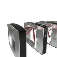 China 304 Stainless Steel QR Code Tripod Turnstile Bus Station Gate for sale