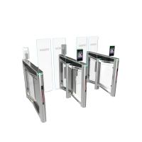 China Office Speed Gate Entrance Access Control & Attendance System with Face Recognition and Auto-Reset for sale