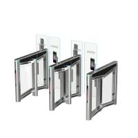 China Office Speed Gate Entrance Access Control & Attendance System with Face Recognition and Auto-Reset for sale