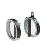 China 304 Stainless Steel Smart Speed Gate with QR Code Recognition and Anti-tailgating for Children's Playground Ticketing & Access Control for sale
