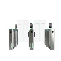 China Anti-tailgating Visitor Access Control System With Face Recognition At Speed Gates For Modern Office Buildings for sale